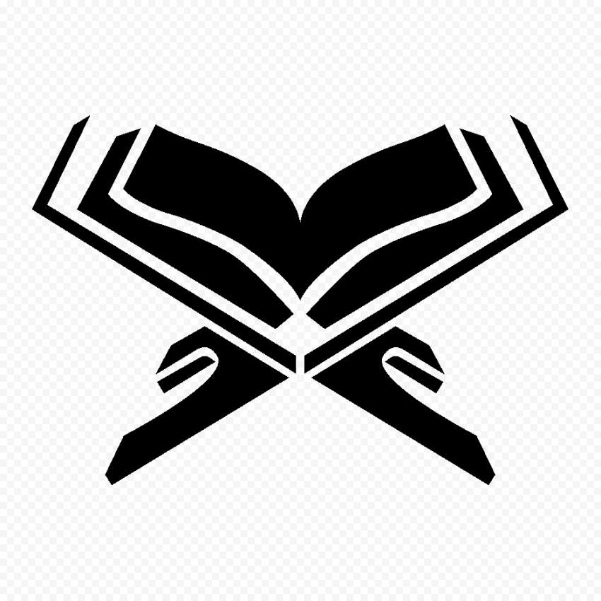 HD Quran Book Black Icon Transparent Background | Citypng