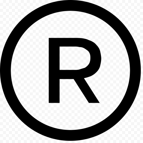 HD R Trademark Logo Icon PNG | Citypng