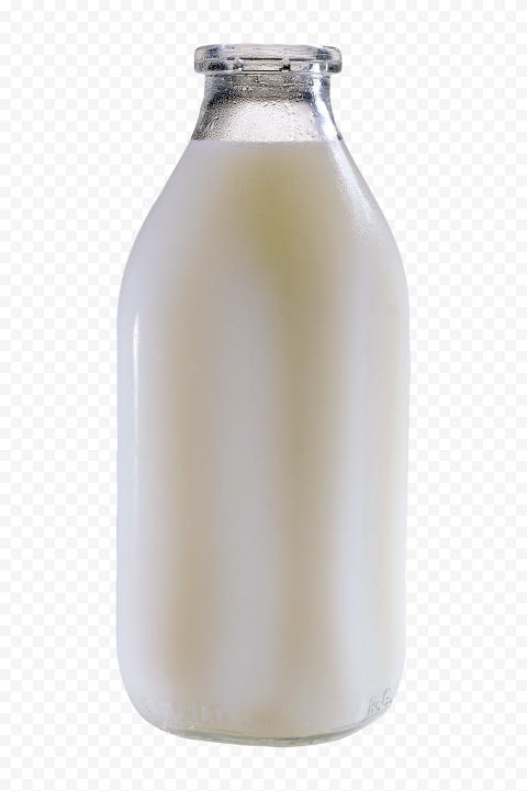 HD Real Milk Glass Bottle PNG | Citypng