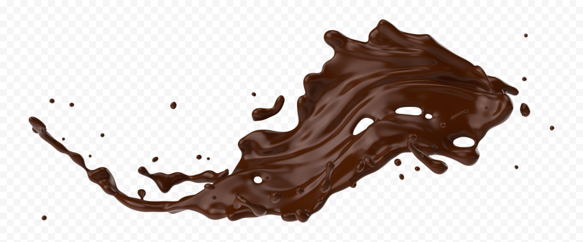 HD Melted Chocolate Splash Transparent PNG | Citypng
