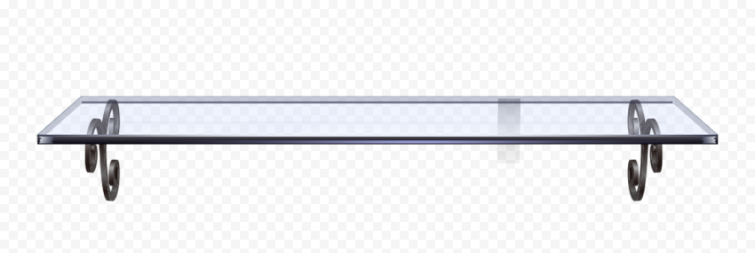HD Realistic Glass Shelf Transparent Background | Citypng