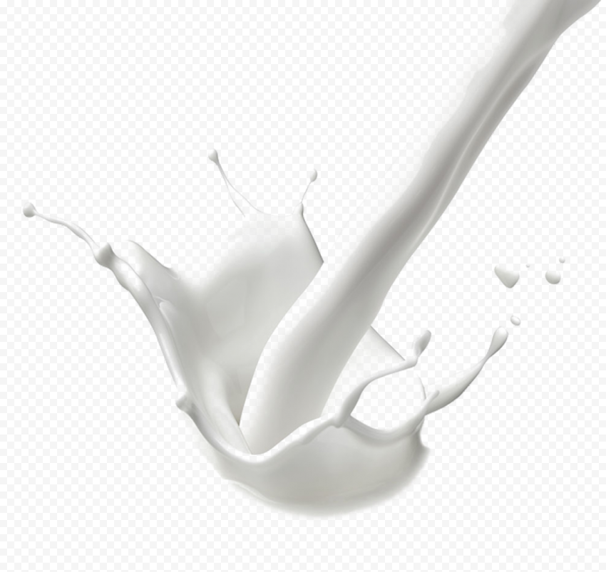 HD Realistic Milk Drop Splash PNG | Citypng