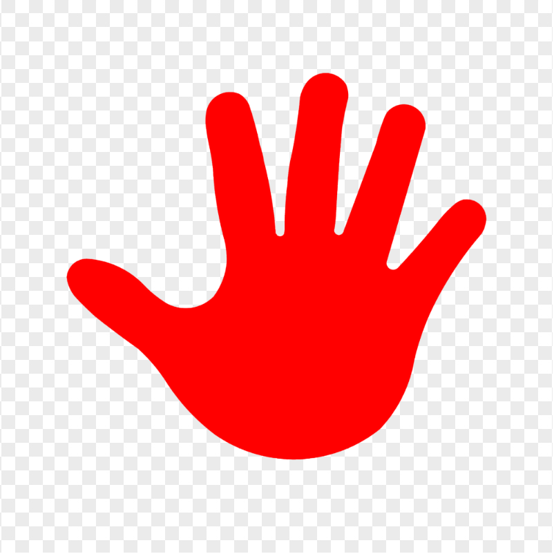 Right Handprint Clipart
