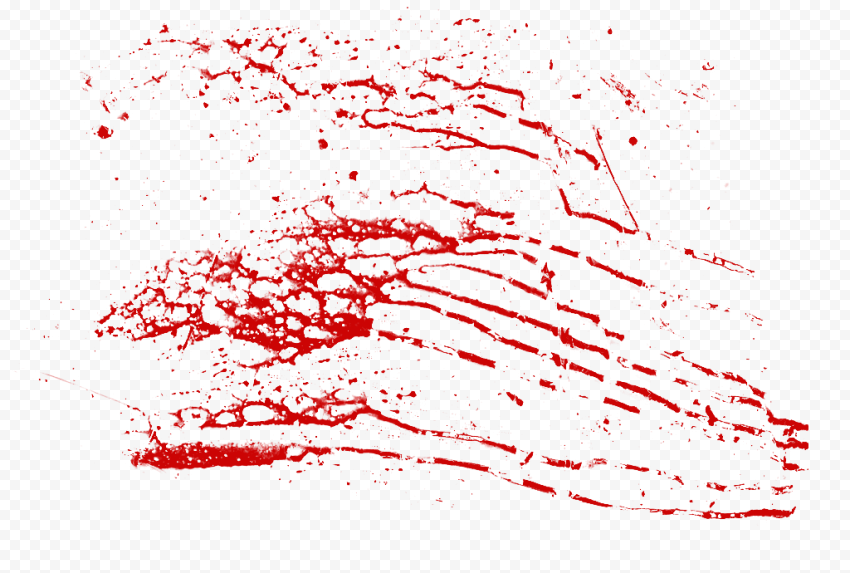 HD Red Bloodstain Transparent PNG | Citypng