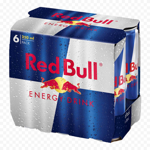 HD Red Bull Pack Of 6 PNG | Citypng