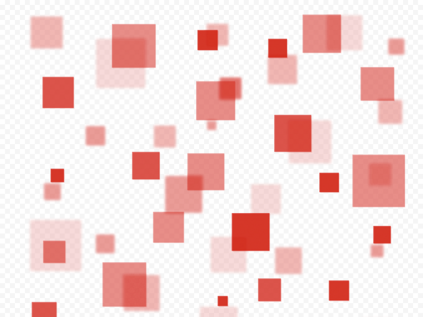HD Red Square Bokeh Lens PNG | Citypng