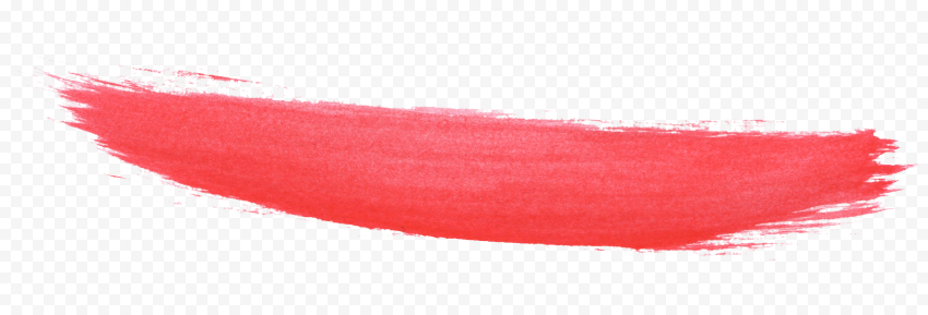 Red Brush Line Png