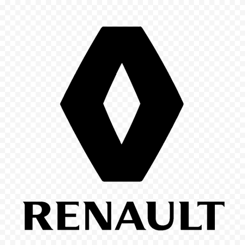HD Renault Black Logo Transparent Background | Citypng