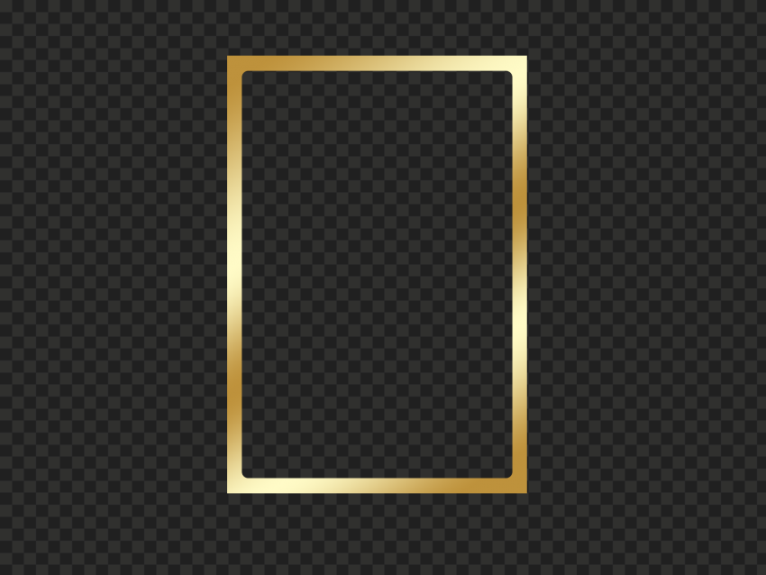 Gold Frame Square