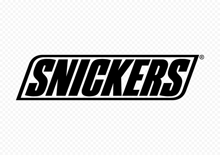 HD Snickers Black Logo Transparent PNG | Citypng