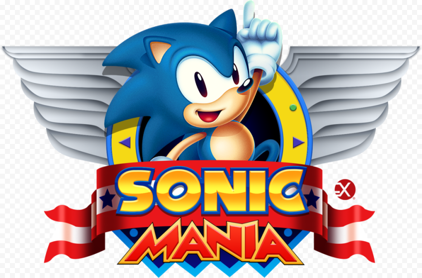 HD Sonic Mania The Hedgehog Logo PNG | Citypng