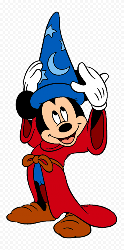 HD Sorcerer Mickey Mouse Cartoon Character PNG | Citypng