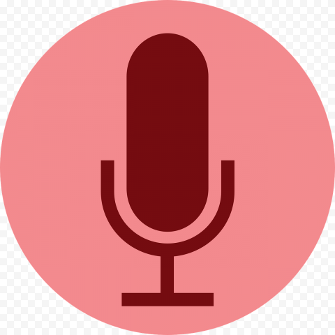HD Sound Voice Recording Recorder Round Icon PNG | Citypng