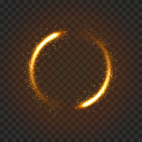 HD Sparks Line Circle Light PNG | Citypng