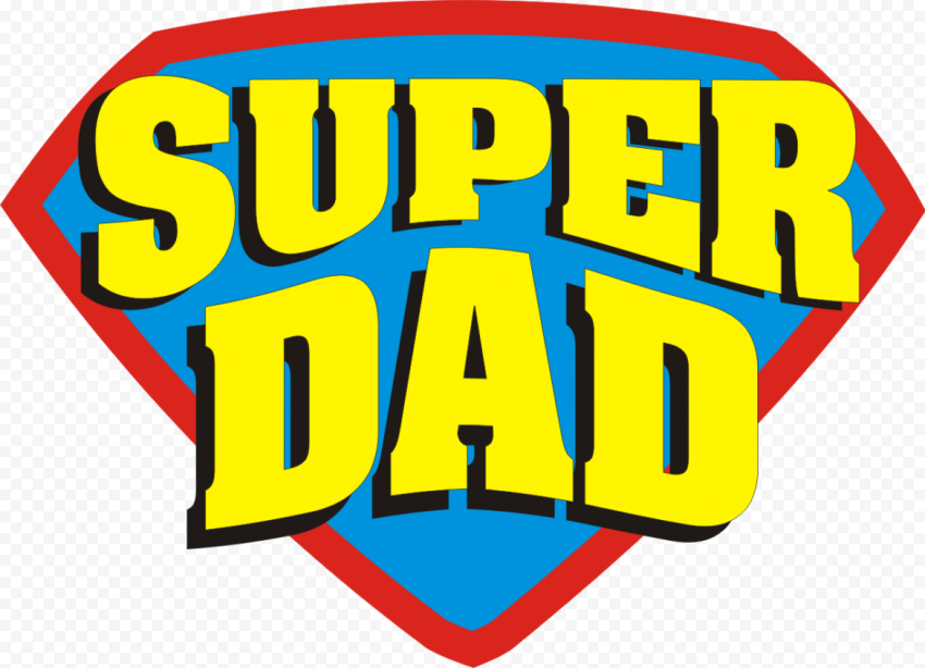 HD Superman Super Dad Logo Hero PNG | Citypng