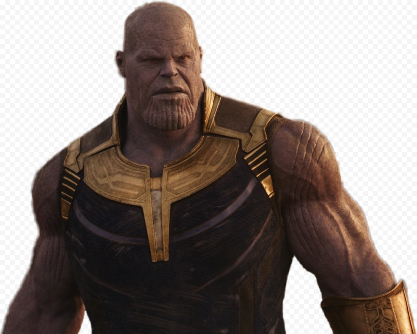 HD Marvel Avengers Purple Thanos PNG | Citypng