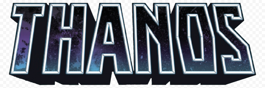 HD Thanos Name Logo PNG | Citypng