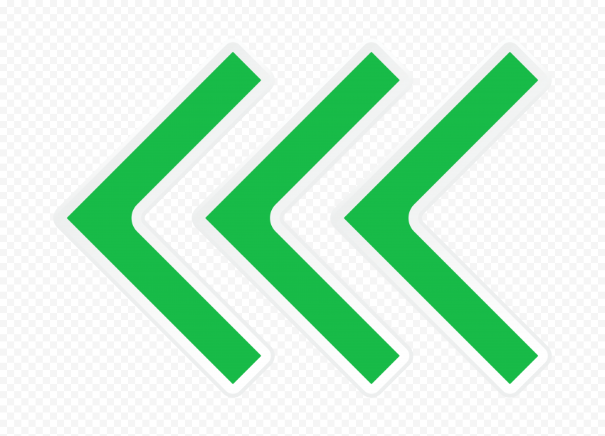 Left Green Arrow Icon