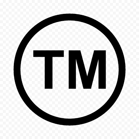 HD Trademark TM Black Logo Icon Symbol PNG | Citypng