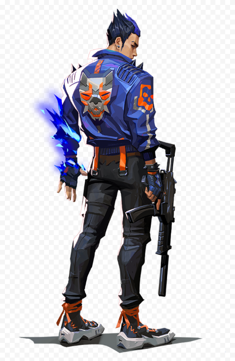 HD Valorant Game Yoru Agent Character Player PNG | Citypng