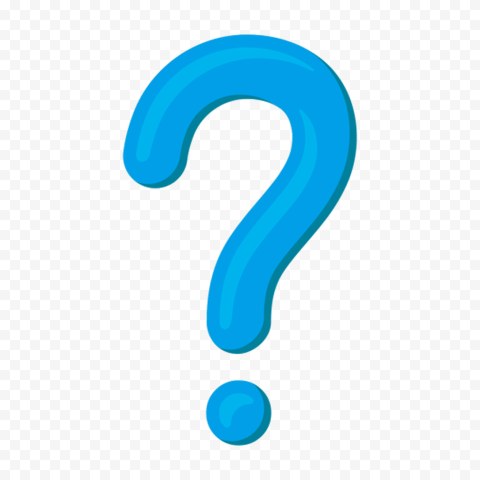 HD Vector Blue Question Mark Logo Icon Symbol PNG | Citypng