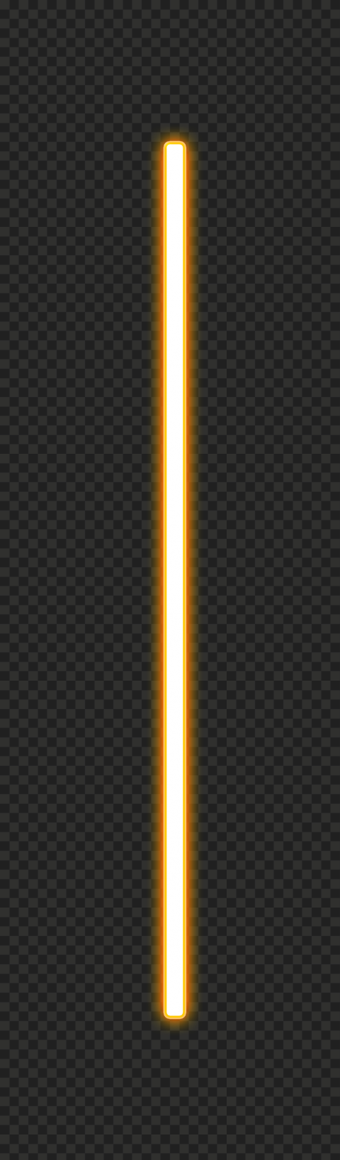 HD Vertical Orange Neon Line Glowing PNG | Citypng
