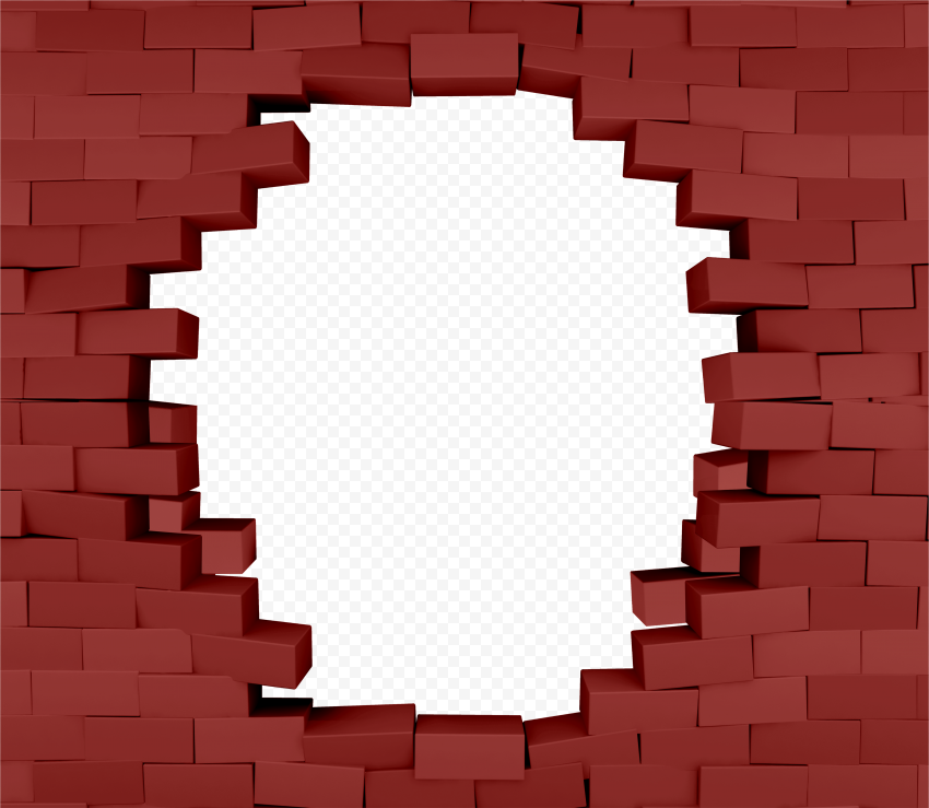 HD Wall Brick Hole Transparent Background | Citypng