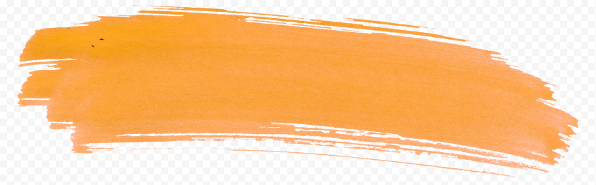 HD Watercolor Brush Orange Effect PNG | Citypng
