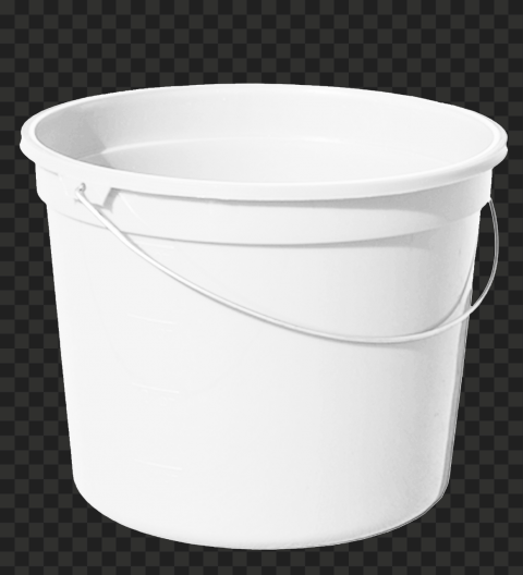 HD White Plastic Bucket PNG | Citypng