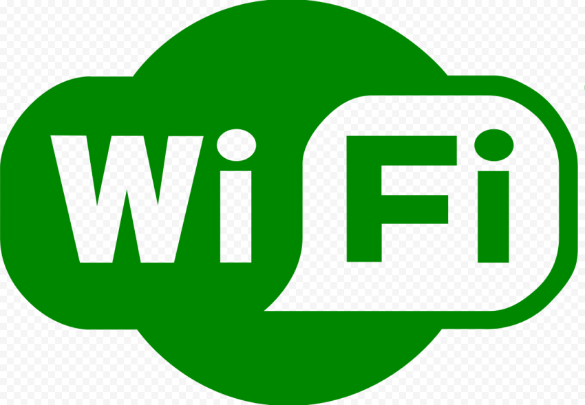HD Wifi Wi-Fi Hotspot Wireless Green Logo Sign PNG | Citypng