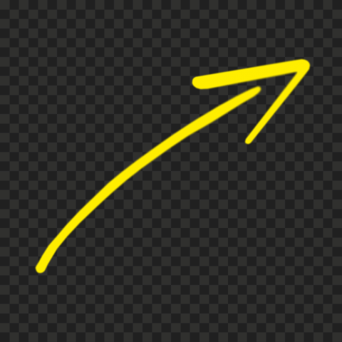 HD Yellow Line Arrow PNG | Citypng