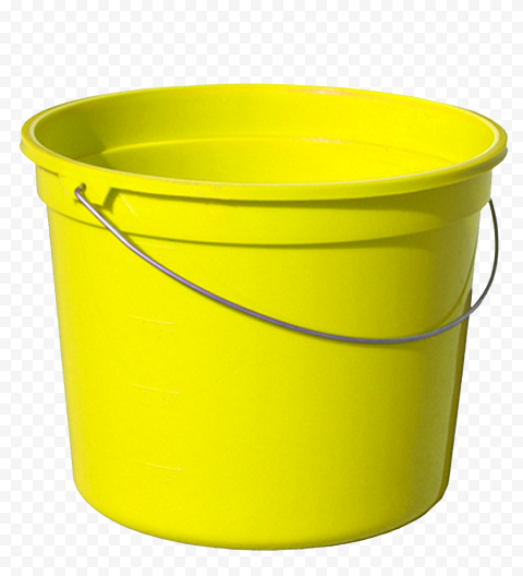 HD Yellow Plastic Bucket PNG | Citypng