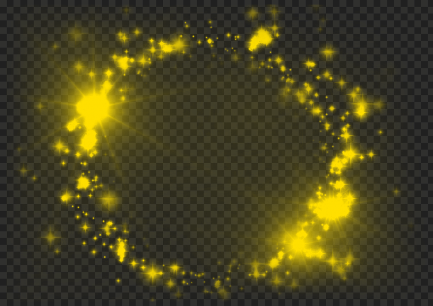 HD Yellow Sparks Background Transparent Background | Citypng