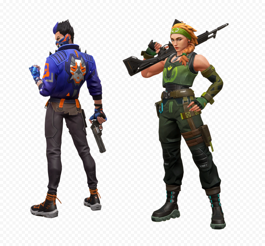 HD Yoru & Skye Valorant Characters PNG | Citypng