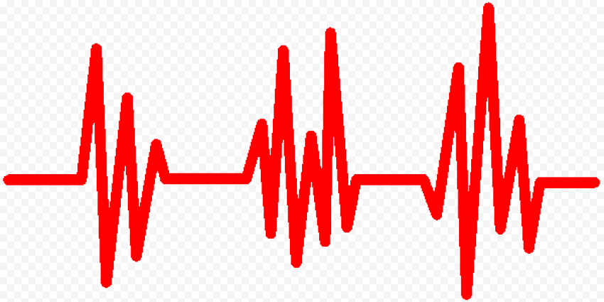 Heart Rate Pulse Red Icon Transparent PNG | Citypng