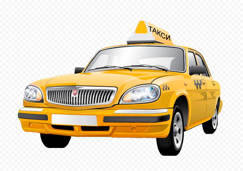 Illustration Taxi Cab Car Transparent Background | Citypng