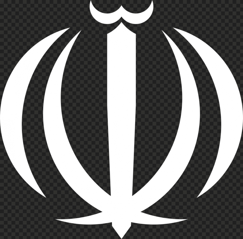 Iran Iranian White Emblem HD PNG | Citypng