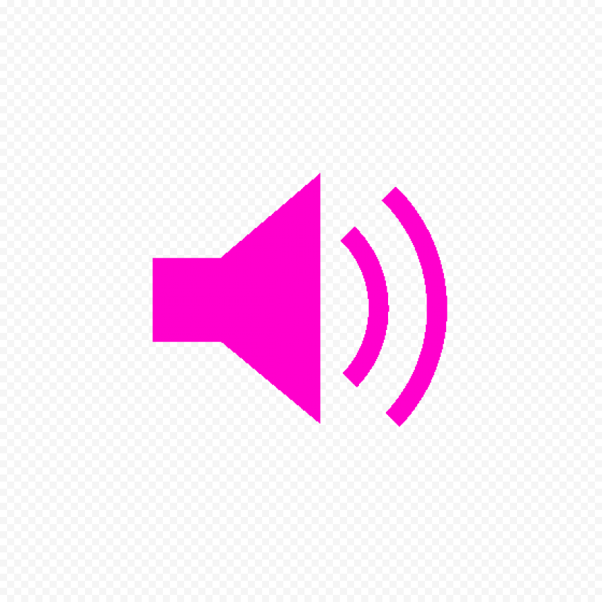 Loudspeaker Speaker Pink Icon | Citypng