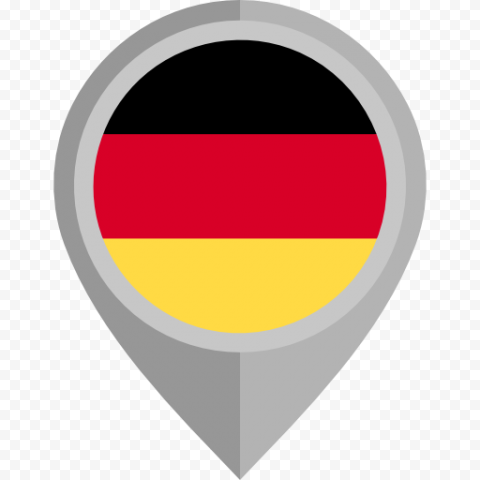 Map Pin Icon With Germany Flag FREE PNG | Citypng