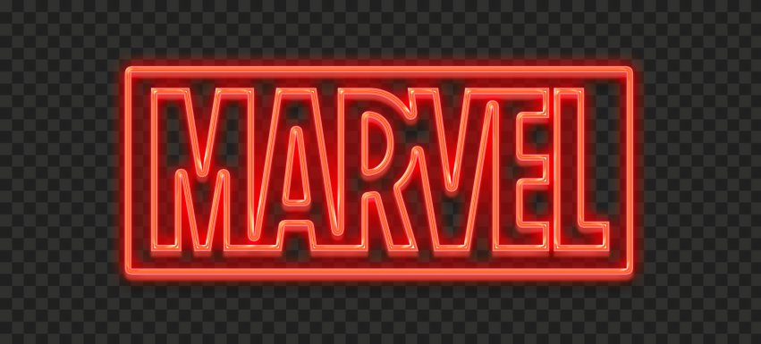 Marvel Red Neon Logo PNG | Citypng