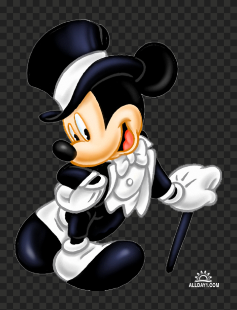 Mickey Mouse Holding Pencil PNG | Citypng