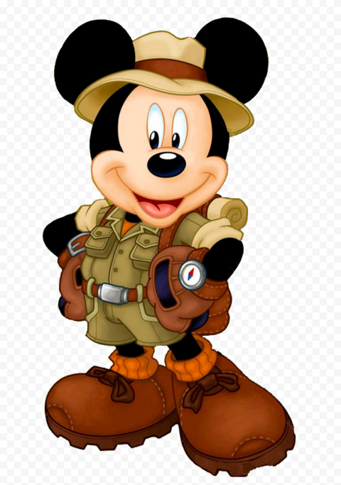 Mickey Mouse Safari Free Png Citypng
