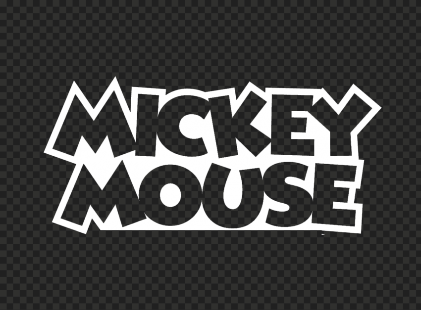 Mickey Mouse Word Logo