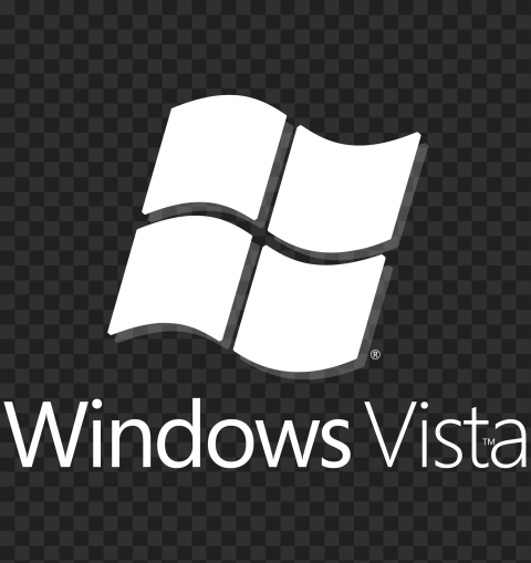 Microsoft Windows Vista White Logo Image PNG | Citypng
