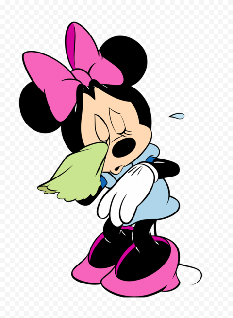 Minnie Mouse Crying Sad Download PNG | Citypng