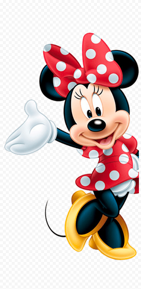 Minnie Mouse Smiley Face Illustration Character PNG | Citypng