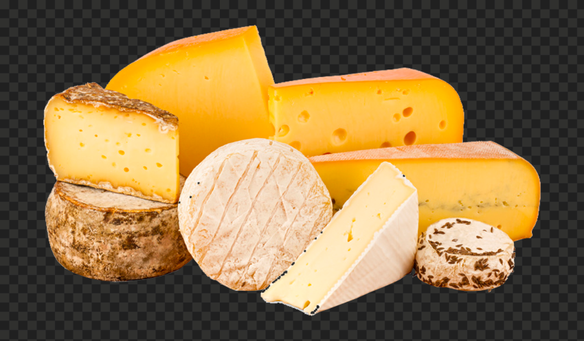 Multi Kind Of Cheese Dairy Products PNG | Citypng