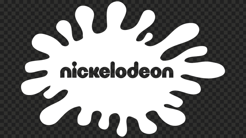 Nickelodeon Nick White Splash Logo Icon PNG | Citypng