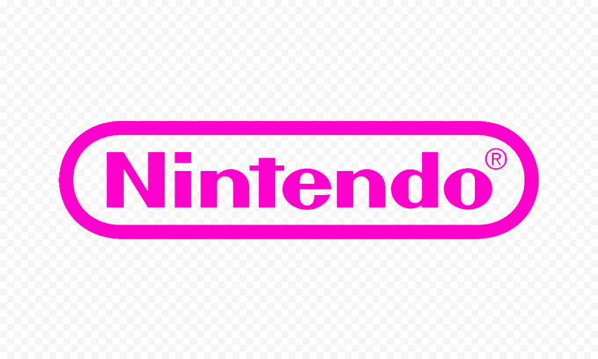 Nintendo Pink Logo Transparent Background | Citypng