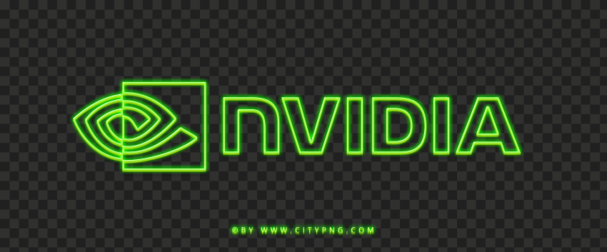 Nvidia Green Neon Logo HD PNG | Citypng